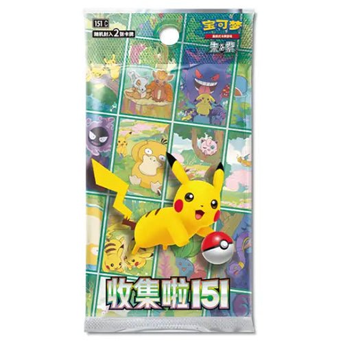 Pokémon 151C Collect 151 Special Event Promo Pack Chinese Boosterpack ...